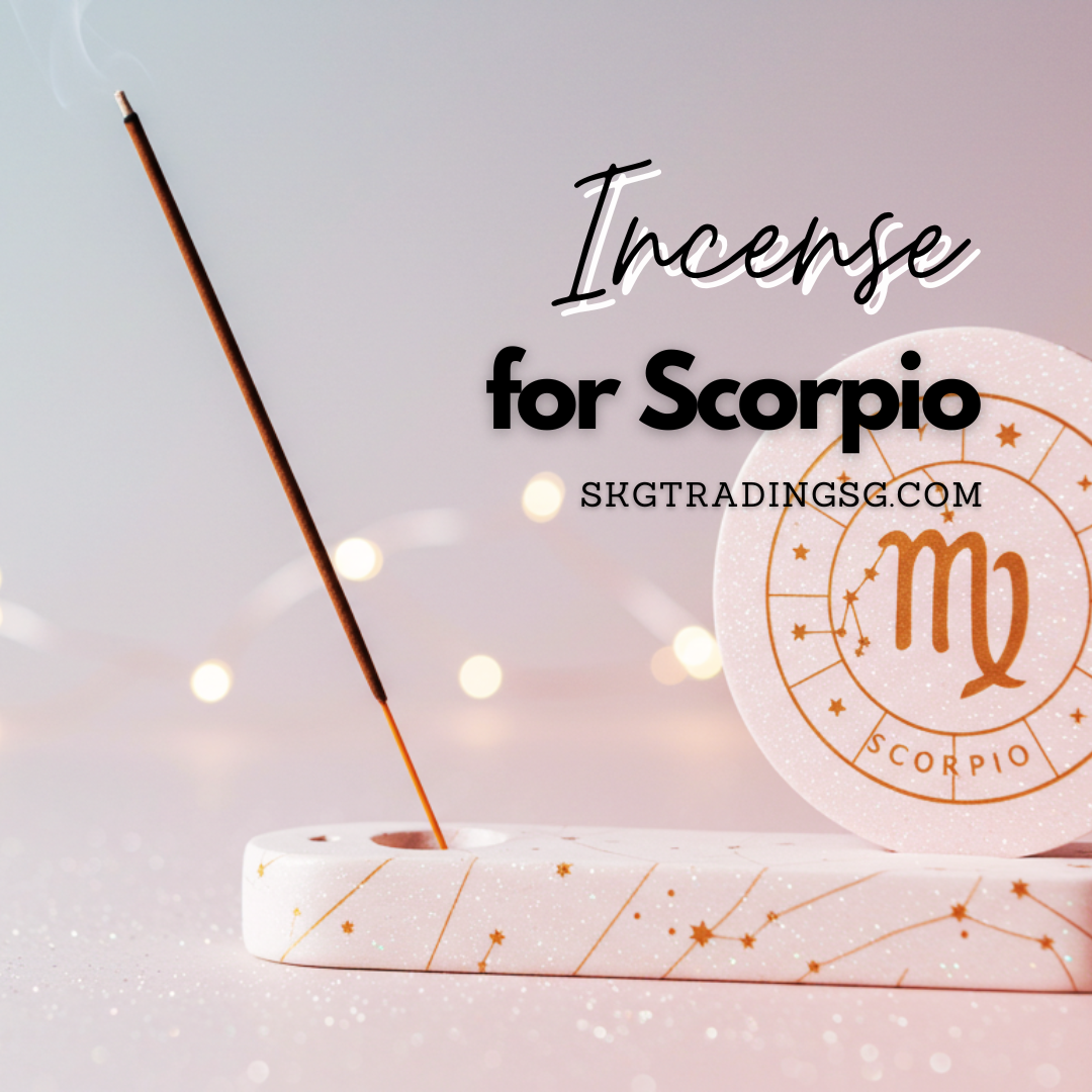 Scorpio Incense Secrets & Rituals for Passion & Power | Incense Shop SG
