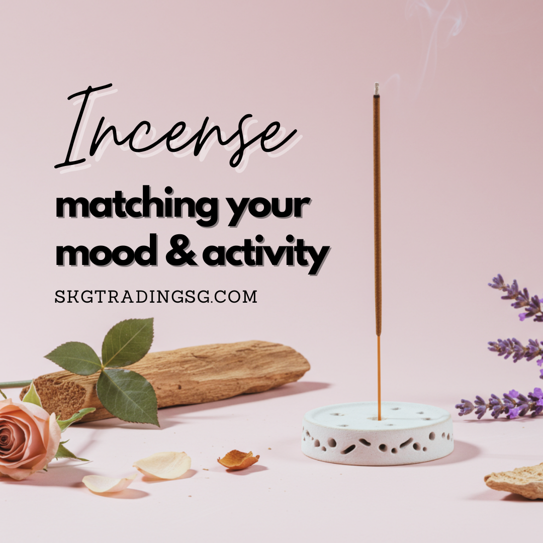 Incense Pairing Guide: Match Incense to Mood & Activity | Incense Shop SG